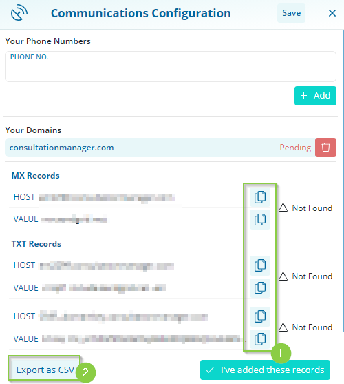 How do I authenticate my email domain?